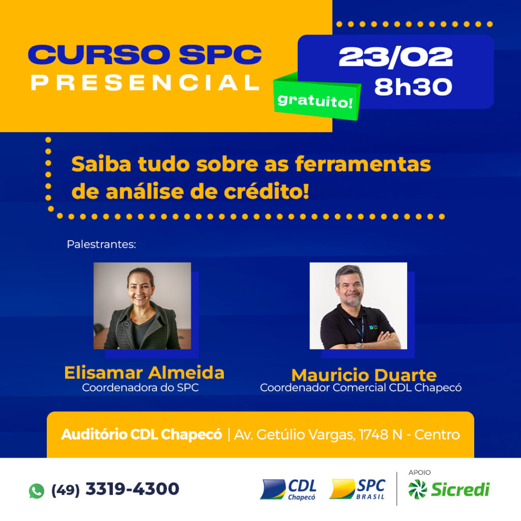 Curso SPC – CDL Chapecó